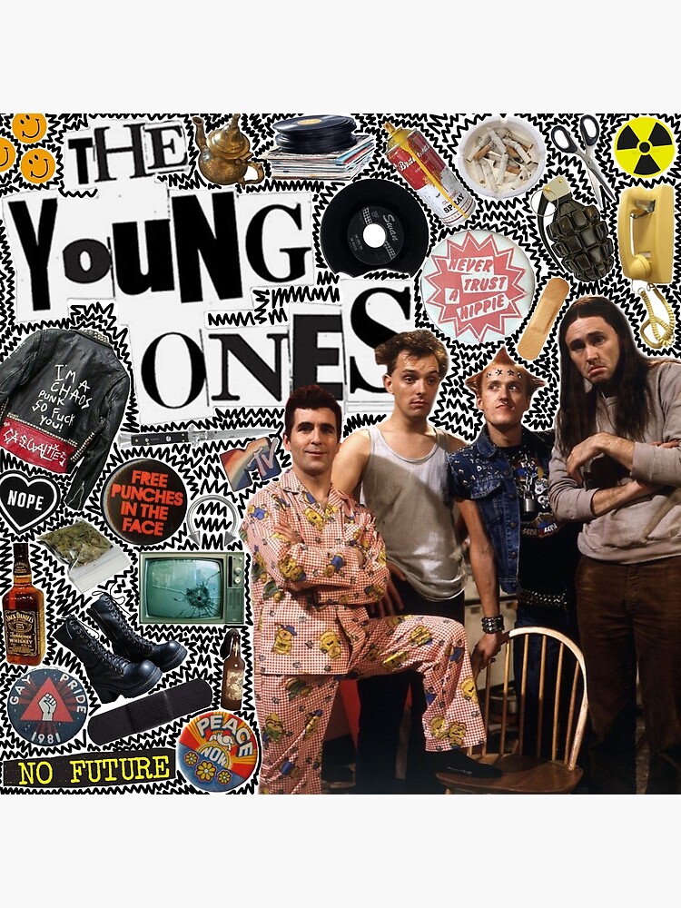 "The Young Ones 80s Rik Mayall Ade Edmonson Rick Mike TheCoolPerson ...