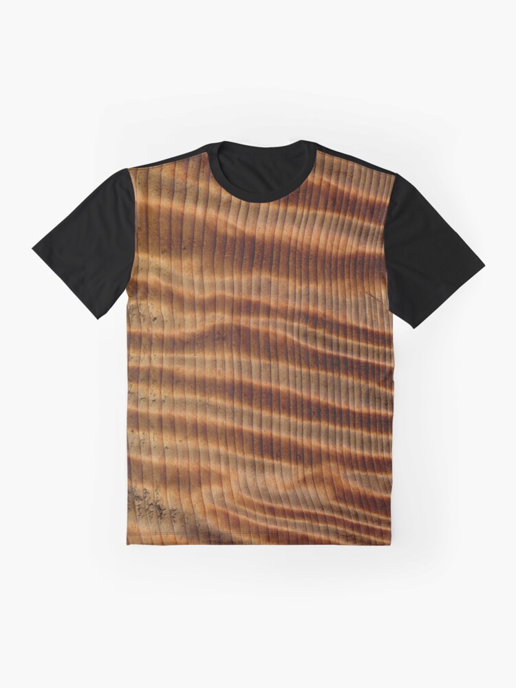 "Wood grain (curly redwood)" T-shirt for Sale by CptBushwack ...