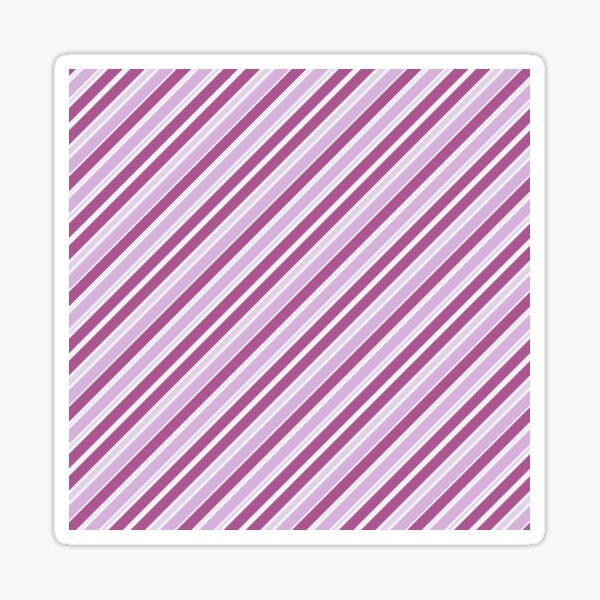 "Purple Diagonal Lines Pattern" Sticker for Sale by TeraLynne | Redbubble