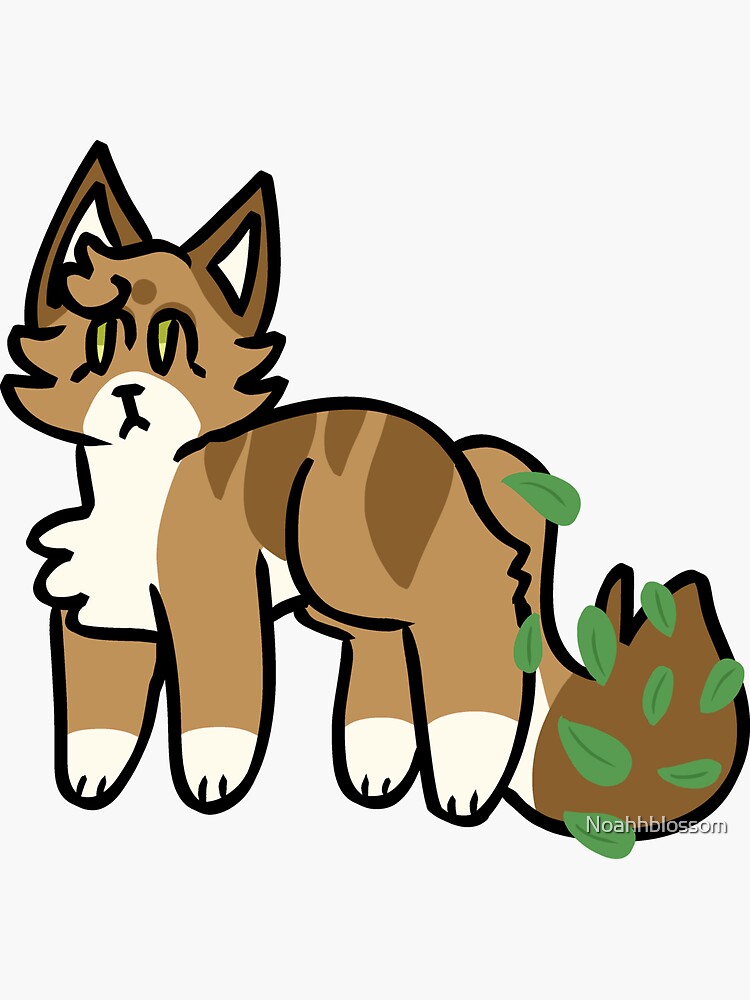 "Chibi Leafpool" Sticker for Sale by Noahhblossom | Redbubble