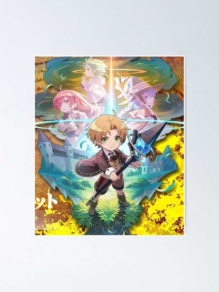 "mushoku tensei chibi cute" Poster for Sale by RBBCH | Redbubble