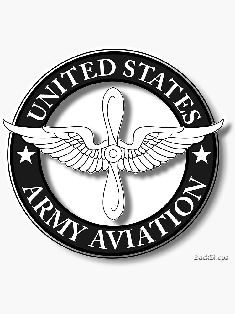 "Army Aviation Logo " Sticker for Sale by BackShops | Redbubble