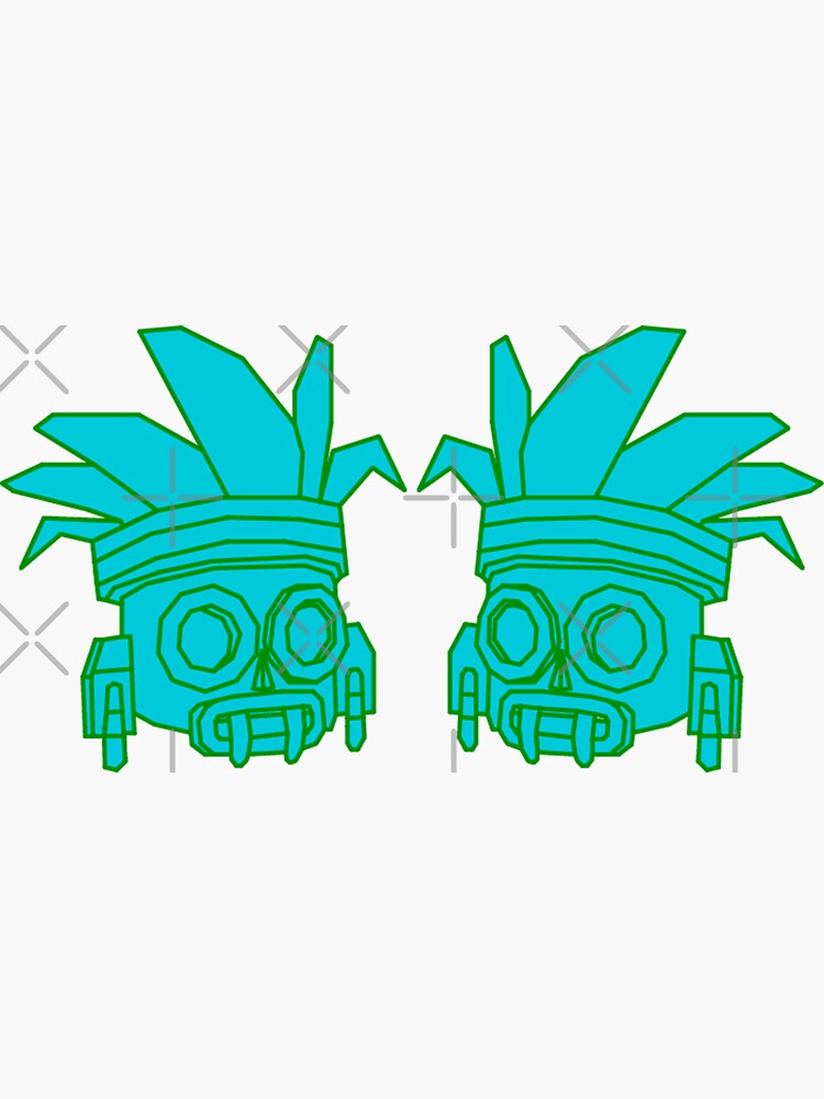 "TLALOC KAWAI" Sticker for Sale by Armando-Zarock | Redbubble