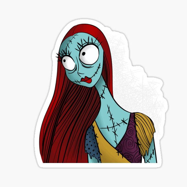 "My Zombie Girl" Sticker for Sale by ArtSavanna | Redbubble