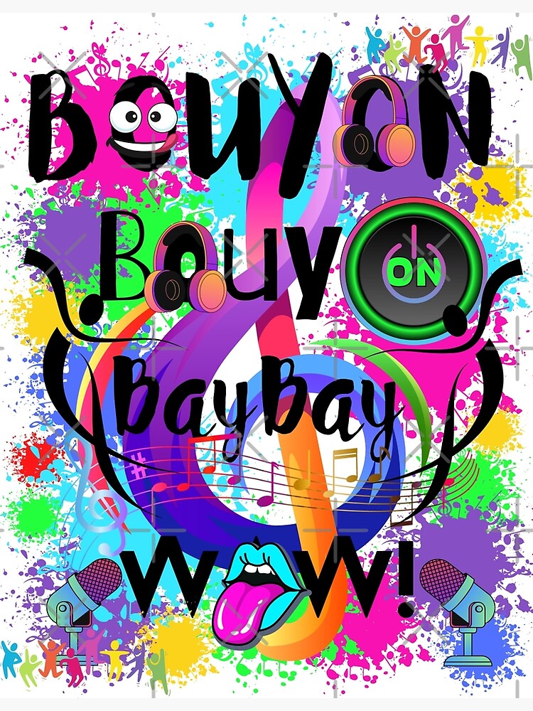 "Bouyon BayBay!" Poster for Sale by 767Certified | Redbubble