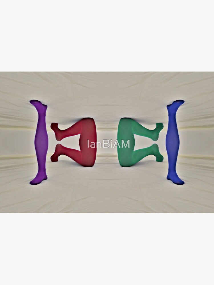 "Colored Legs" Sticker for Sale by IanBiAM | Redbubble