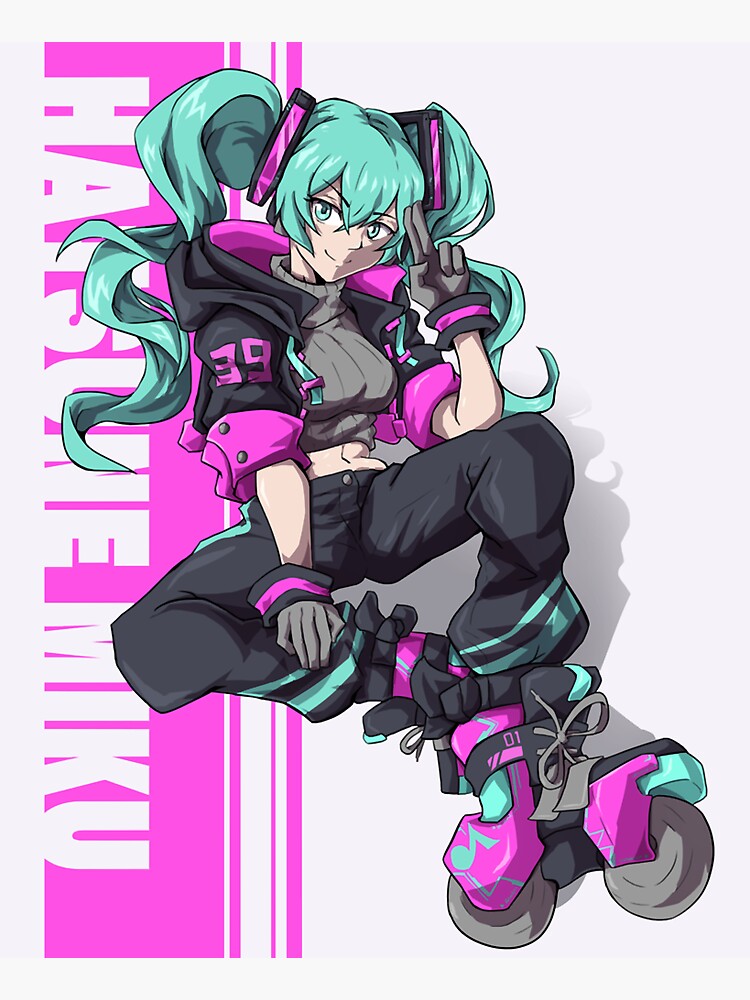 Hatsune Miku Vocaloid Sexy Hentai Anime Sticker For Sale By