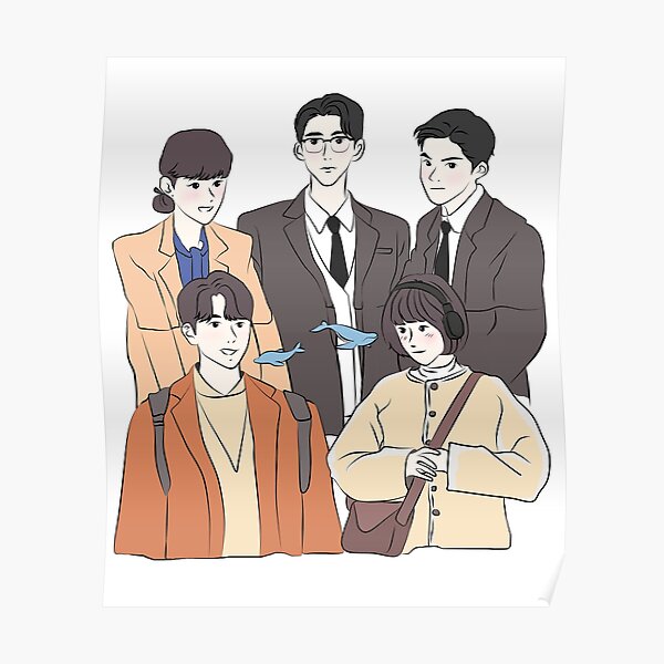 "Extraordinary Attorney Woo Chibi Art" Poster for Sale by Infinirish ...