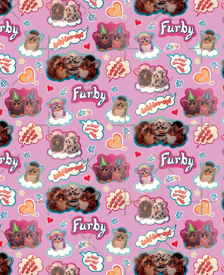 "Authentic Vintage Y2K Furby Pack / Pattern" iPad Case & Skin for Sale ...