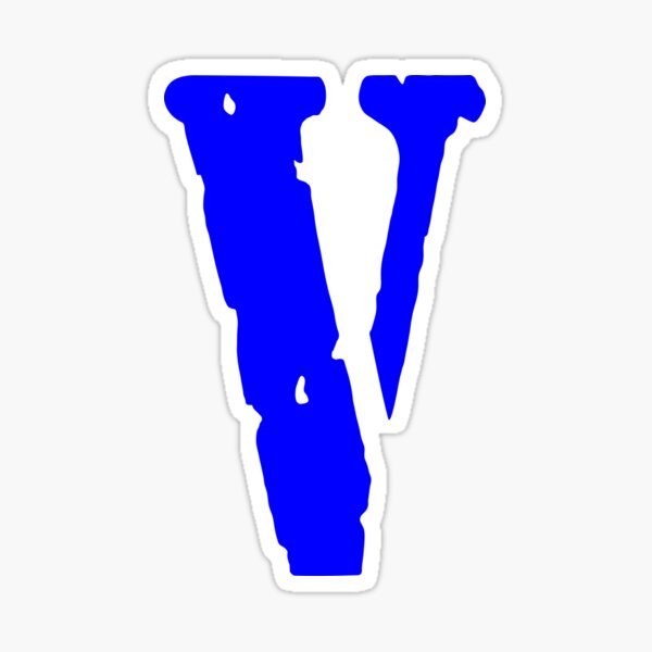 "VLONE BLUE" Sticker for Sale by gotenhansnew | Redbubble