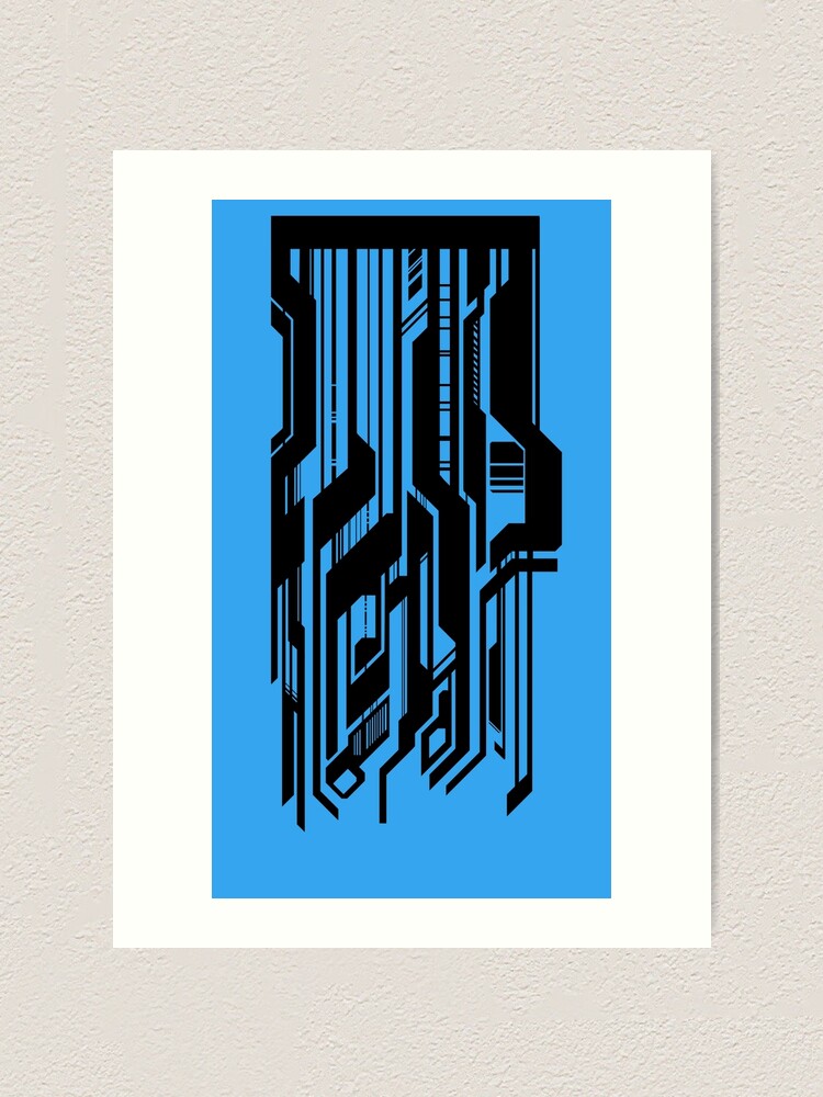 "Cyberpunk Pattern" Art Print for Sale by KToxArt | Redbubble