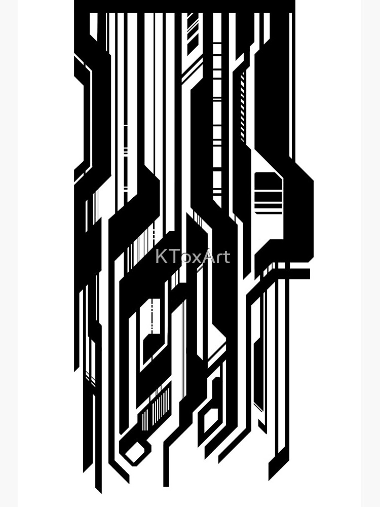 "Cyberpunk Pattern" Art Board Print for Sale by KToxArt | Redbubble
