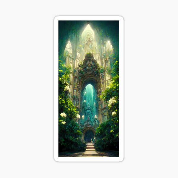 "crystal sanctuary" Sticker for Sale by ururuty | Redbubble