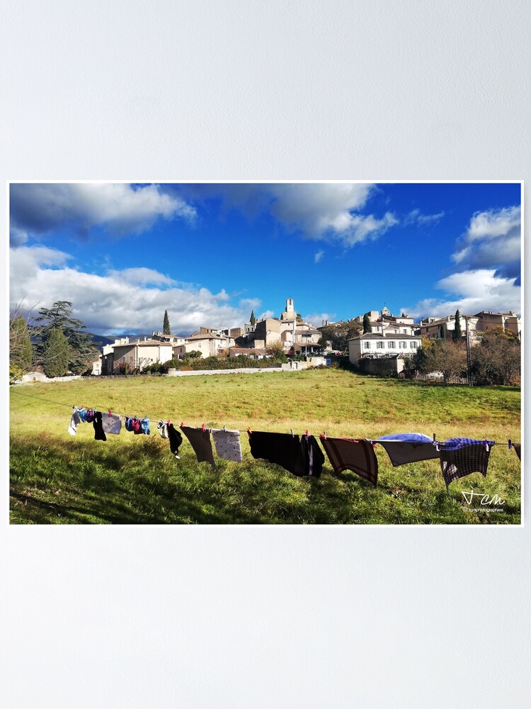 "Lourmarin, Olive trees, Village, Provence, Luberon" Poster for Sale by ...