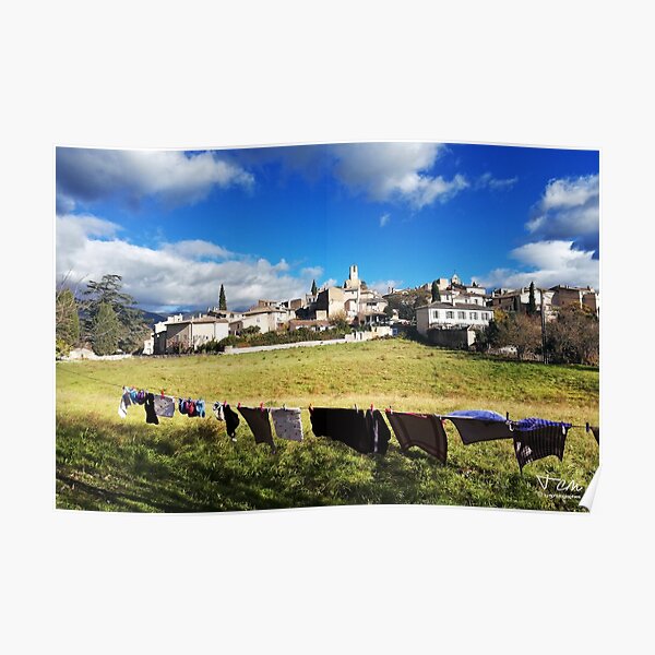 "Lourmarin, Olive trees, Village, Provence, Luberon" Poster for Sale by ...