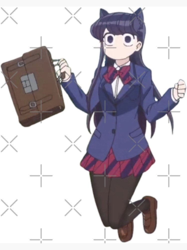 "Komi Shouko jumping (Komi-san Can't Communicate)" Poster for Sale by ...
