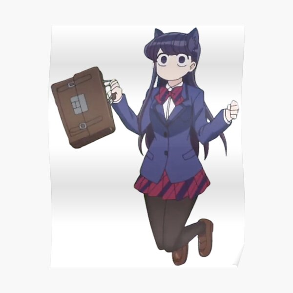 "Komi Shouko jumping (Komi-san Can't Communicate)" Poster for Sale by ...