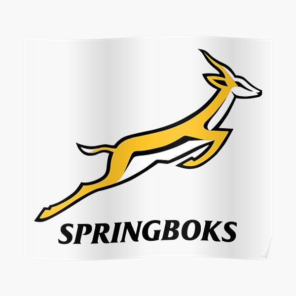 "Springbok Rugby" Poster for Sale by AGE-ENTERPRISES | Redbubble