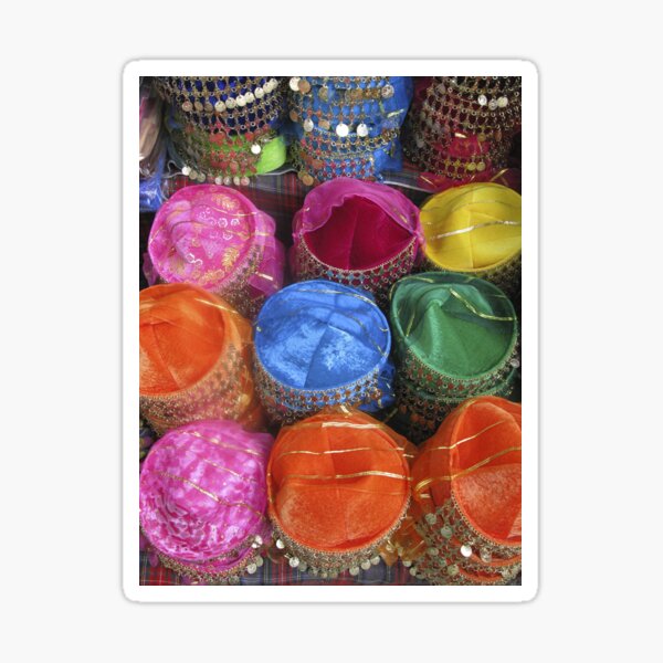 "Traditional Hats" Sticker for Sale by SPOutram | Redbubble