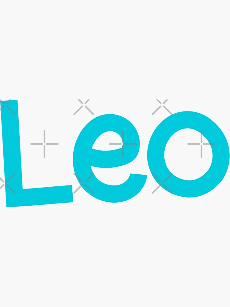 "Leo, Funny Cool Best color art" Sticker for Sale by artdragongift ...