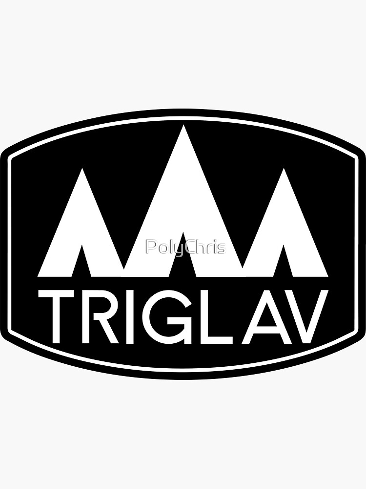 "TRIGLAV National Park Slovenia Dreikopf" Sticker for Sale by PolyChris ...