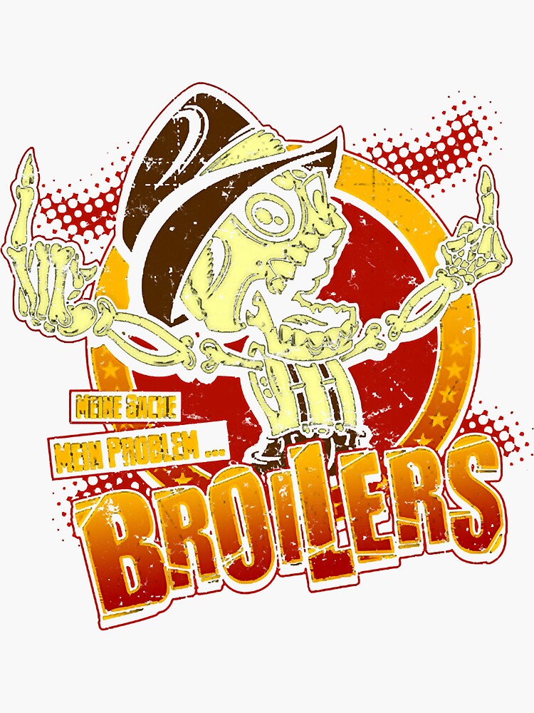 "Broiler chicken" Sticker for Sale by FreddieSlattery | Redbubble