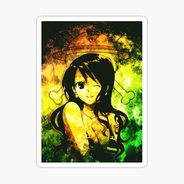 One Piece Nami Sticker For Sale By Stephanieben Redbubble