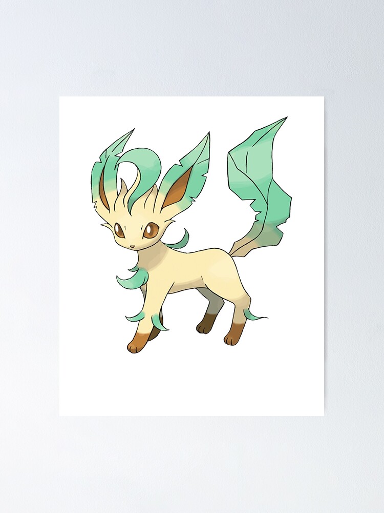 "Leáfeon Chibi Trending Anime Manga Chibi " Poster for Sale by ...