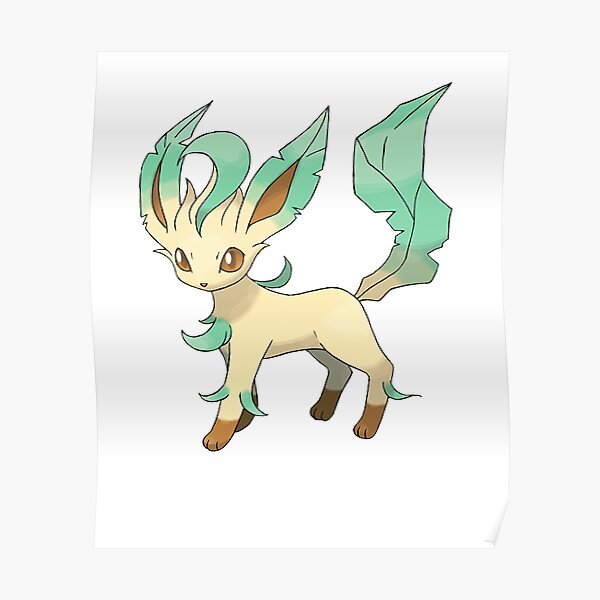 "Leáfeon Chibi Trending Anime Manga Chibi " Poster for Sale by ...