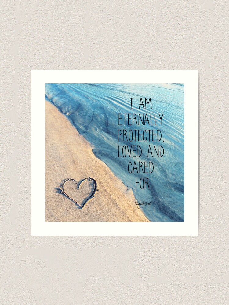"I am Protected Always" Art Print for Sale by CarlyMarie | Redbubble