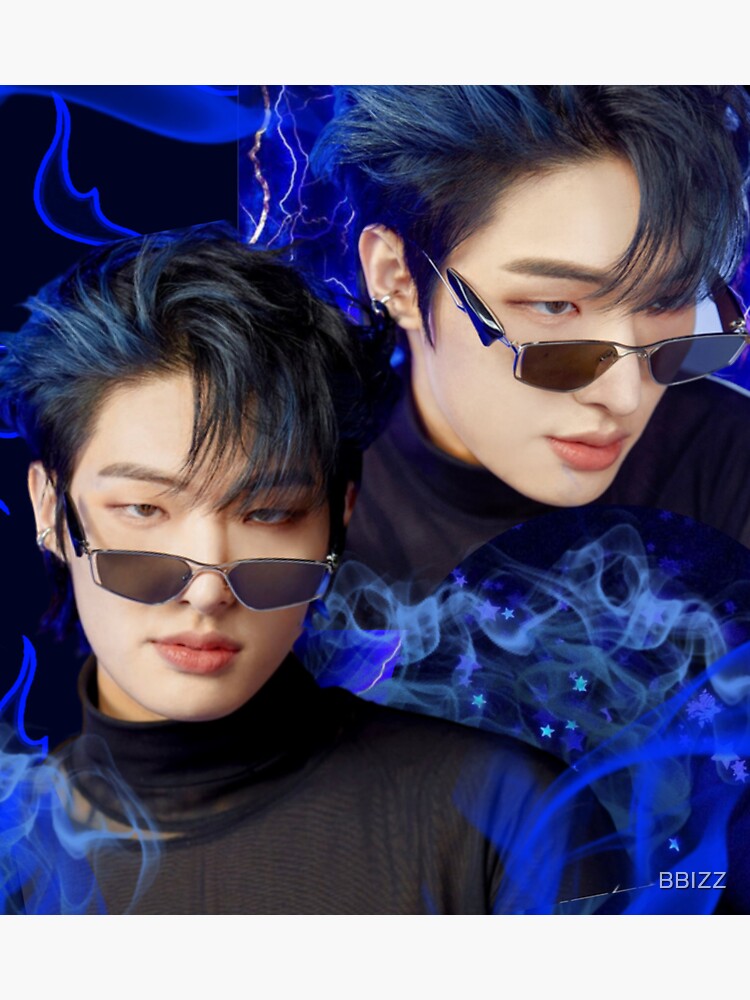 "ATEEZ MINGI GUERRILLA AESTHETIC" Sticker for Sale by BBIZZ | Redbubble