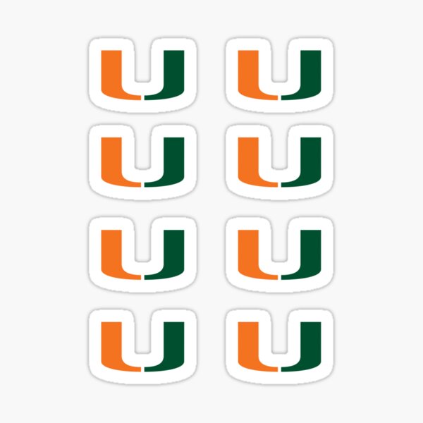 "University Of Miami Law Sticker Pack " Sticker for Sale by KohenMarch ...