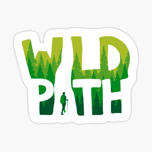 "Wild Path" Sticker for Sale by Kyivite | Redbubble