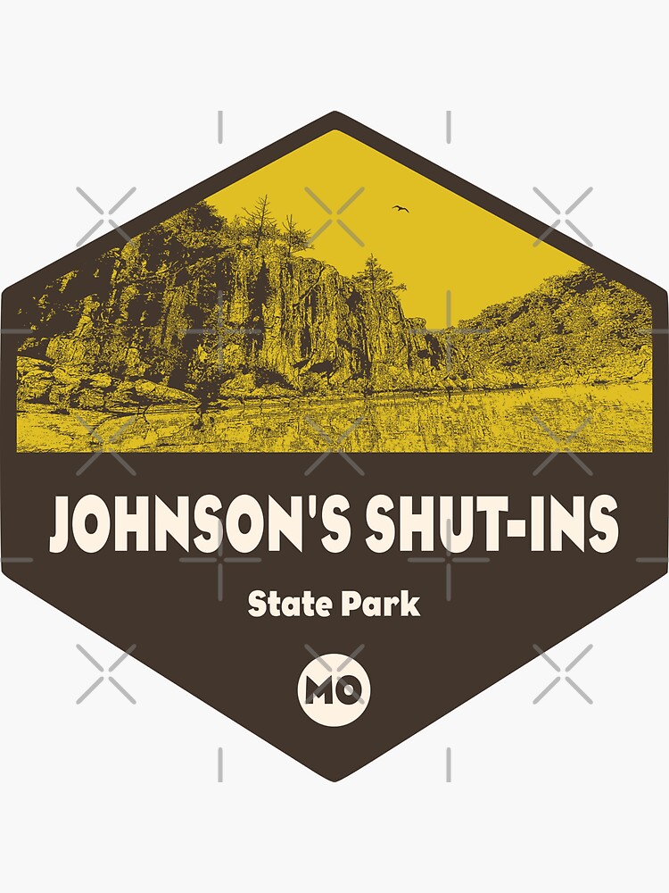 "Johnson's Shut-Ins State Park Missouri" Sticker for Sale by esskay ...