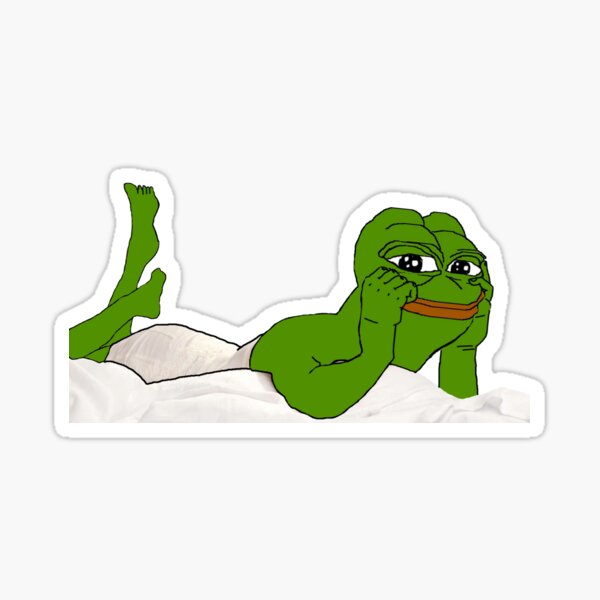 Frog Butt Sticker For Sale By Kawayou Redbubble