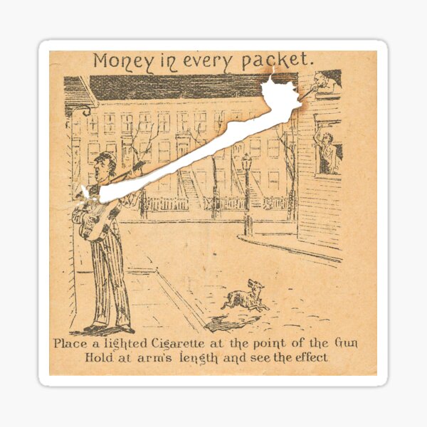 "Man in Upstairs Window Pointing Rifle at Guitarist on Street, from the ...