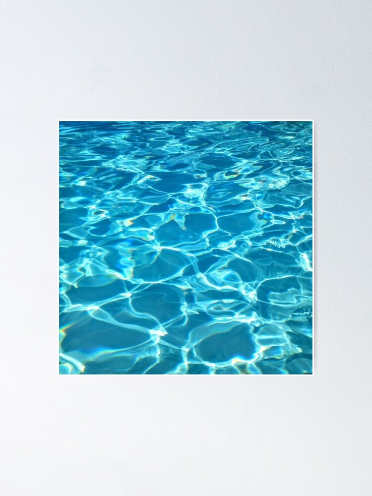"Crystal Clear Aqua Blue Ocean Water" Poster for Sale by AkashPandey ...