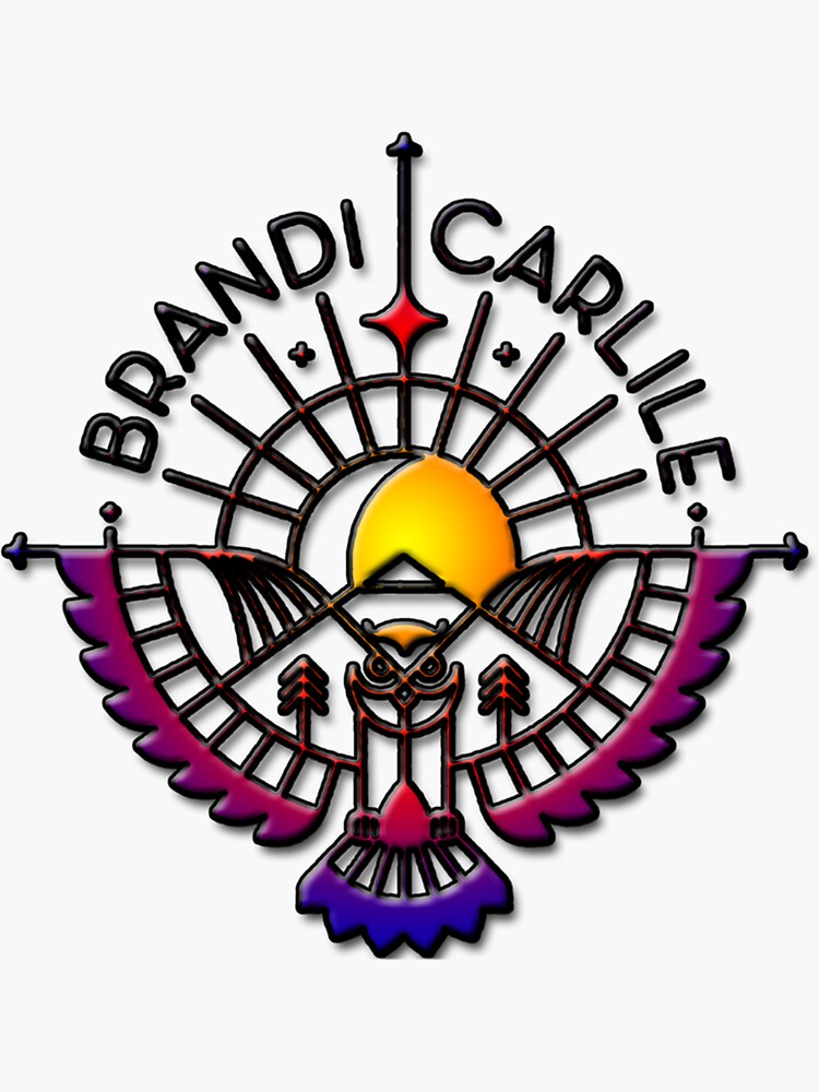 "Brandi Carlile American Best Musician " Sticker for Sale by ...