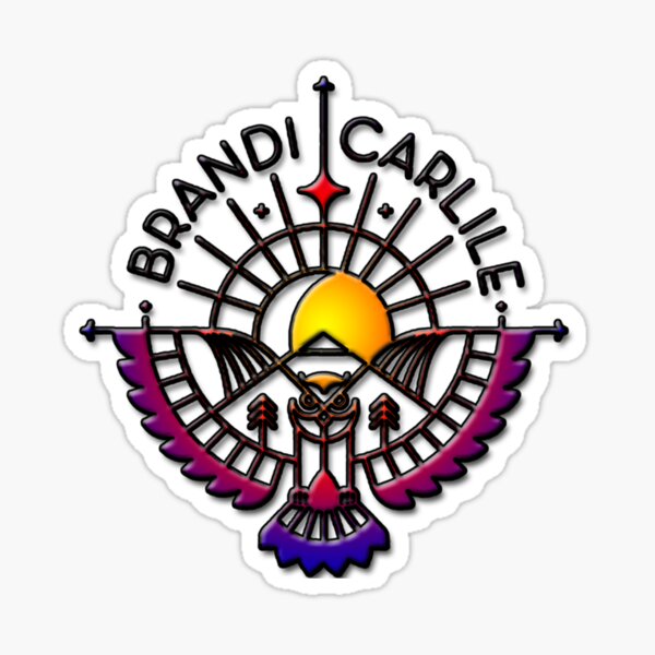 "Brandi Carlile American Best Musician " Sticker for Sale by ...