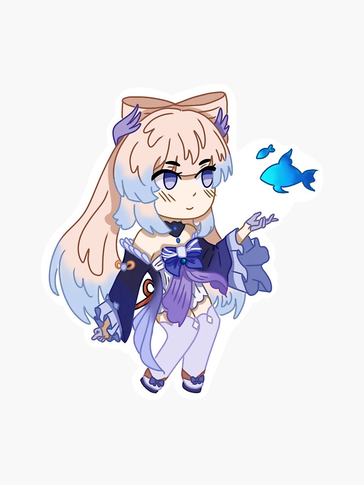 "Kokomi Sticker" Sticker for Sale by Cabyy | Redbubble