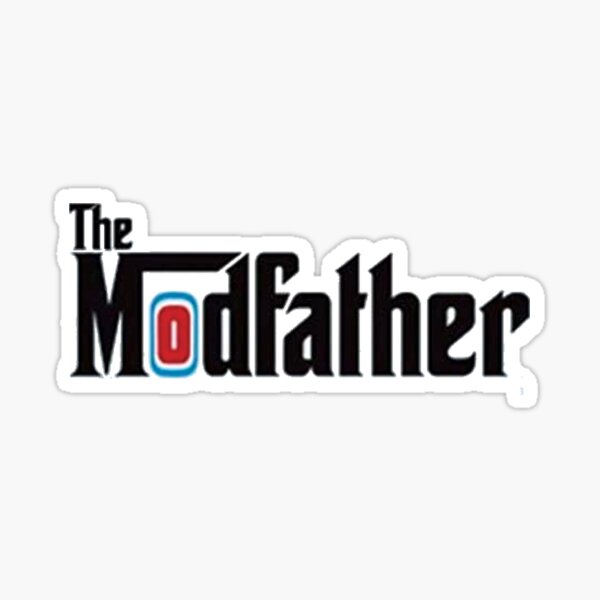 "Paul Weller - The Modfather" Sticker for Sale by GoodMoney00 | Redbubble