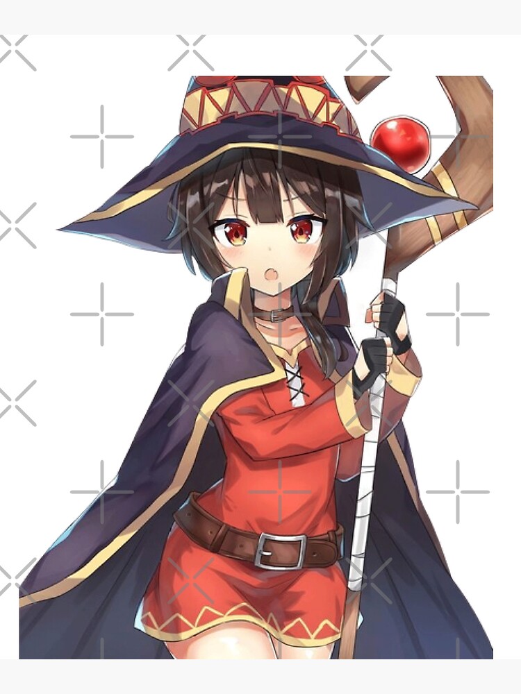 "cute Konosuba Megumin" Poster for Sale by BihaShop | Redbubble