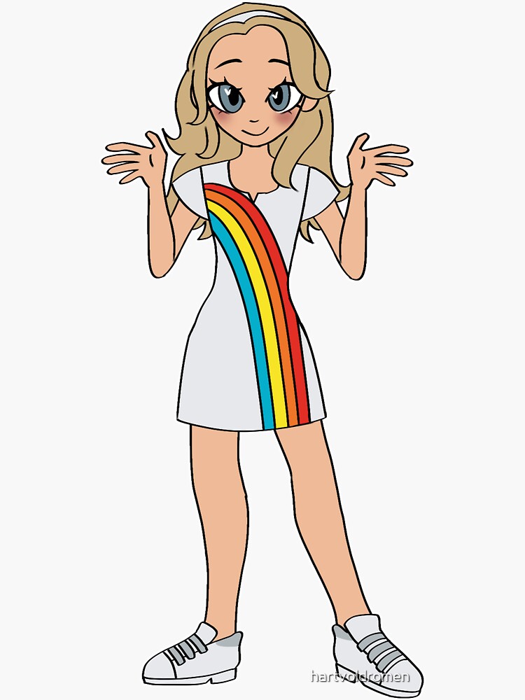 "K3 Klaasje Meijer" Sticker for Sale by hartvoldromen | Redbubble