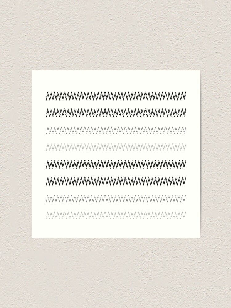 "silver shade chevron dotted line pattern background" Art Print by ...