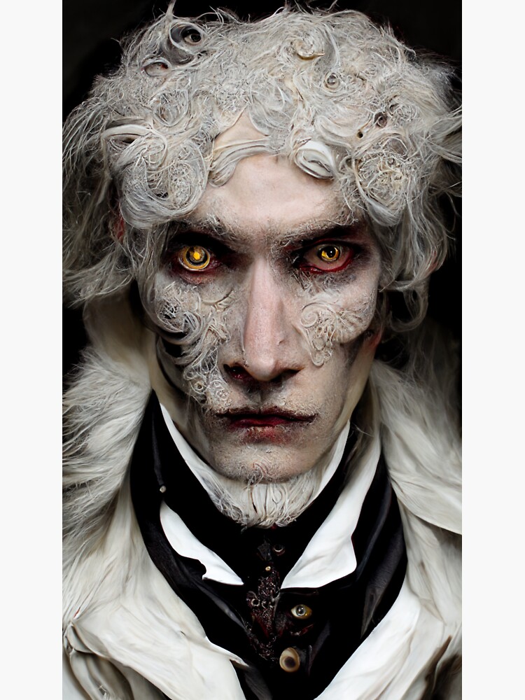 "Vampire Werewolf Hybrid" Sticker for Sale by intellekta | Redbubble