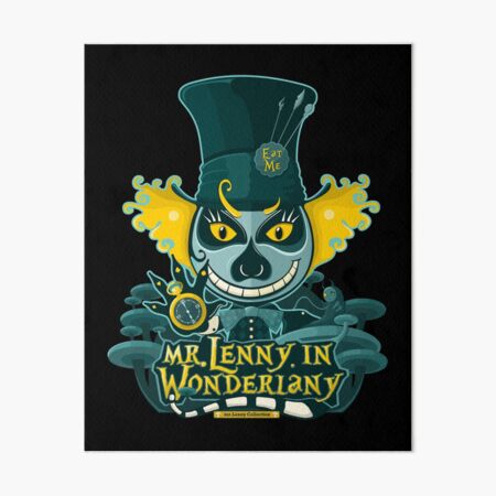 "mr.Lenny in Wonderlany / original with logo" Art Board Print for Sale ...