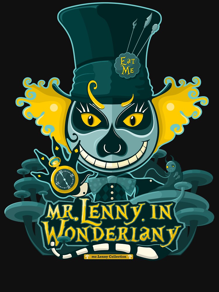 "mr.Lenny in Wonderlany / original with logo" T-shirt for Sale by mr ...