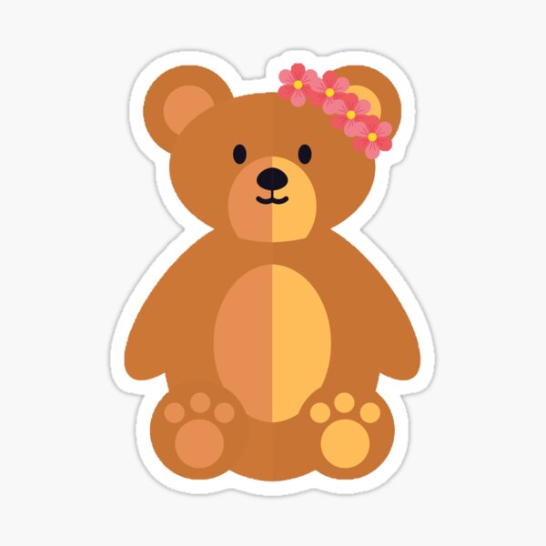 "Swaggy bear " Sticker for Sale by Designbygorilla | Redbubble