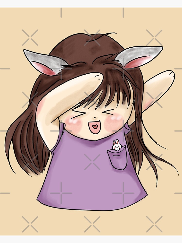 "cute savage bunny girl _ Bunniesmee " Poster for Sale by bunniesmee ...