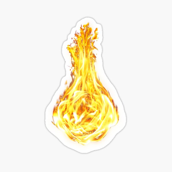 "Fireball " Sticker for Sale by annapanko | Redbubble